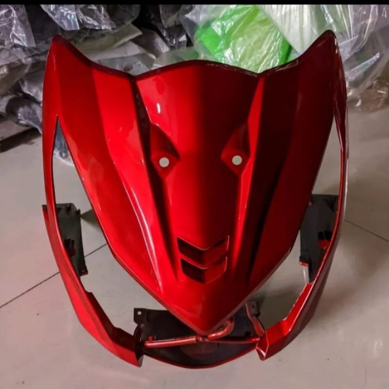 Jual Tameng body depan beat f1 2013 2014 2015 merah putih hitam ...