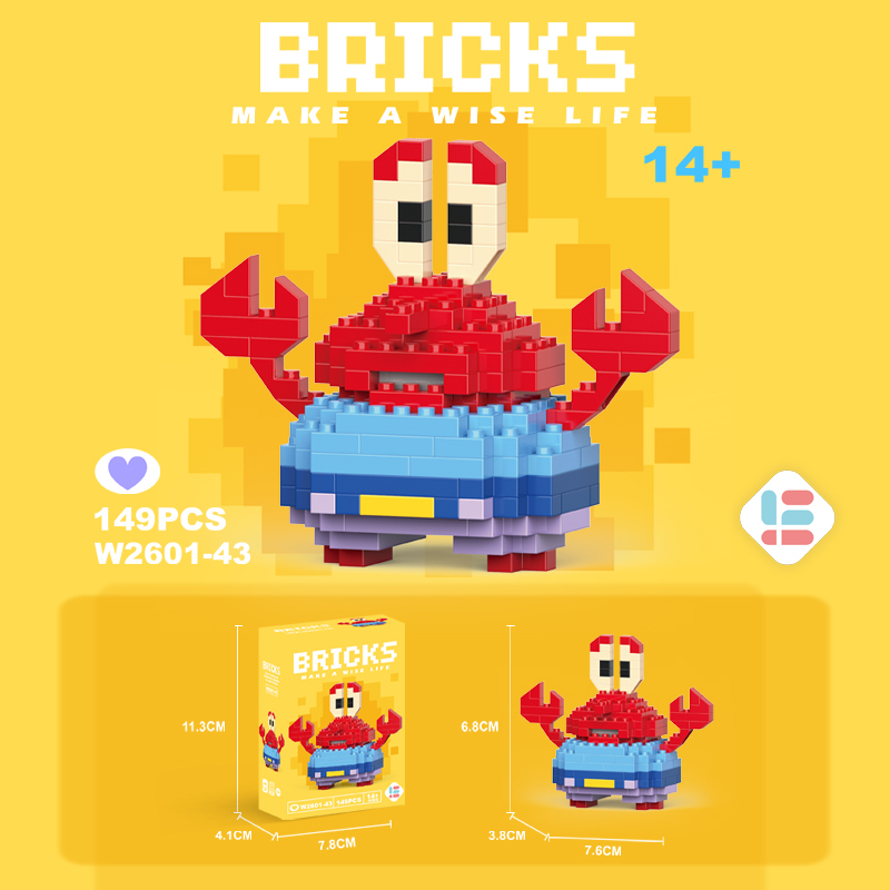 Jual Block Toys Mainan Balok Susun Disney Nano Block Bricks Mini ...