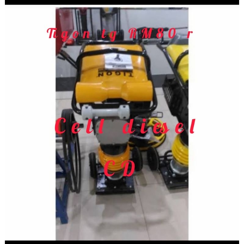 Jual TAMPING RAMMER / STAMPER KUDA TIGON (TG-RM80+ENGINE ROBIN ...