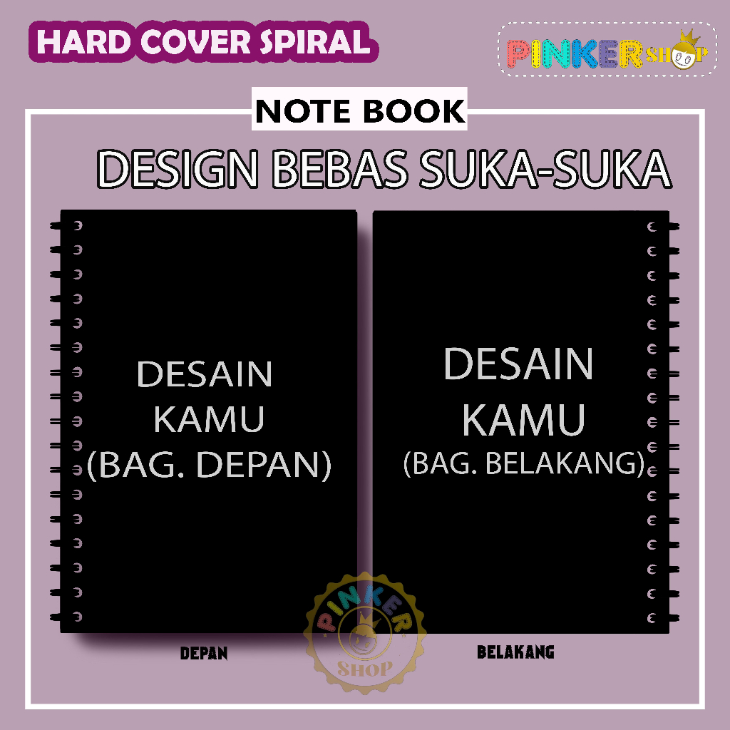 Jual Notes Notebook Hardcover - Isi 50 lbr (100 Hal) min 2 pcs | Shopee ...