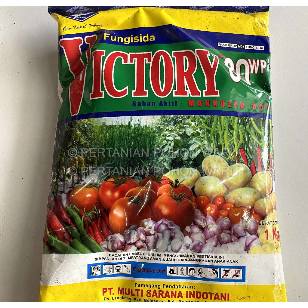 Jual VICTORY 80 WP - Fungisida Mengendalikan Penyakit - 1kg | Shopee ...