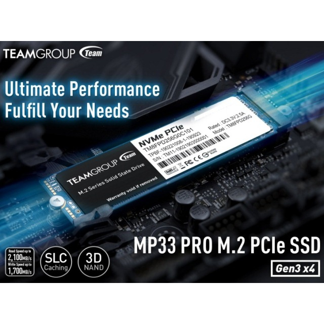 Jual Team Group MP33 PRO SSD M.2 PCIe 3x4 NVMe 512GB | Shopee Indonesia