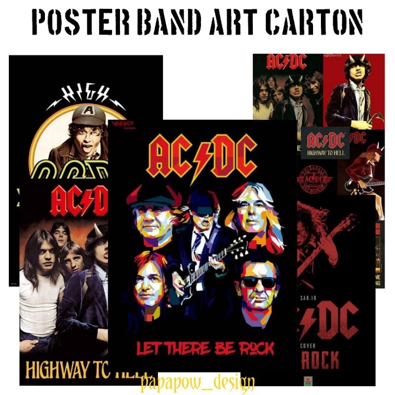 Jual POSTER DINDING AESTHETIC TEMA BAND 90's / POSTER BAND / POSTER ...