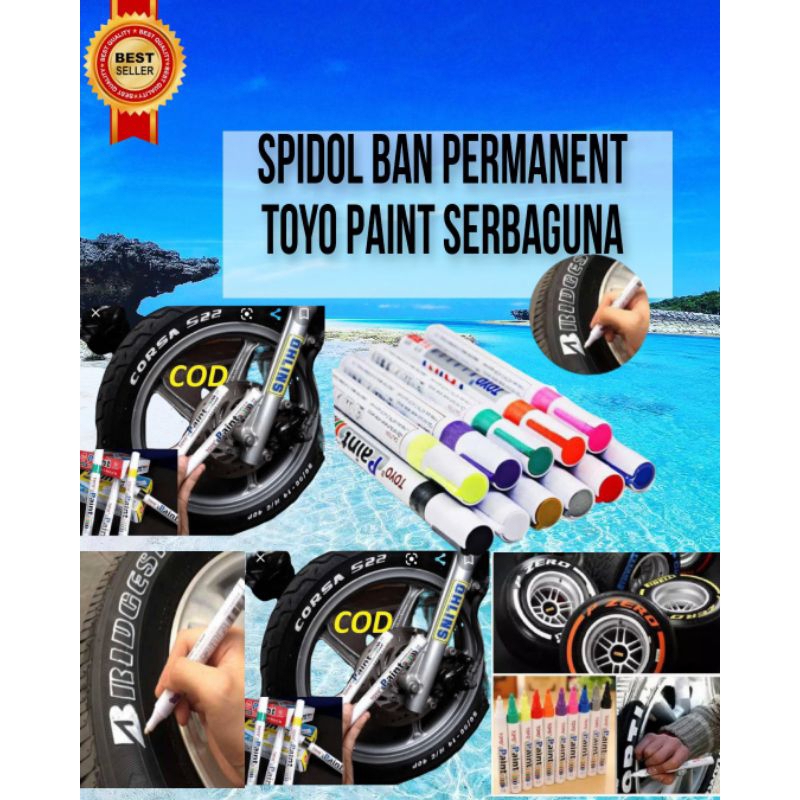 Jual spidol ban toyo stok selalu ready | Shopee Indonesia