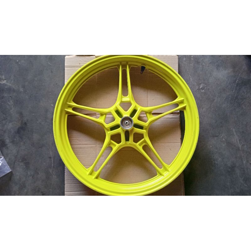 Jual Velg Depan Yamaha MX King New Hijau Kuning Stabilo | Shopee Indonesia