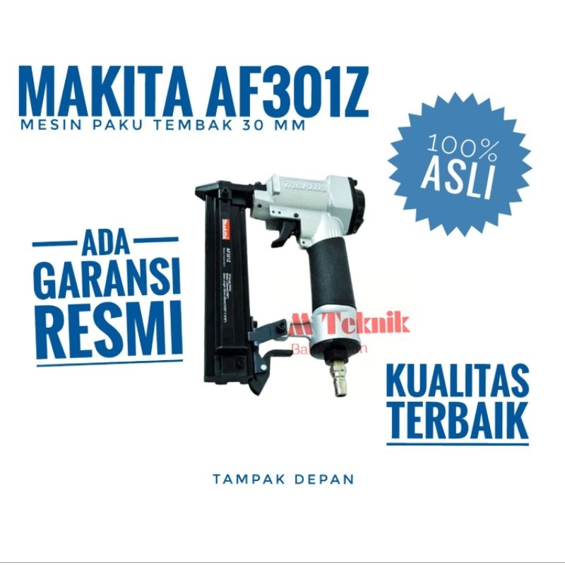 Jual Mesin Paku Tembak Makita AF301Z Air Nailer gun f30 pasang angin F ...