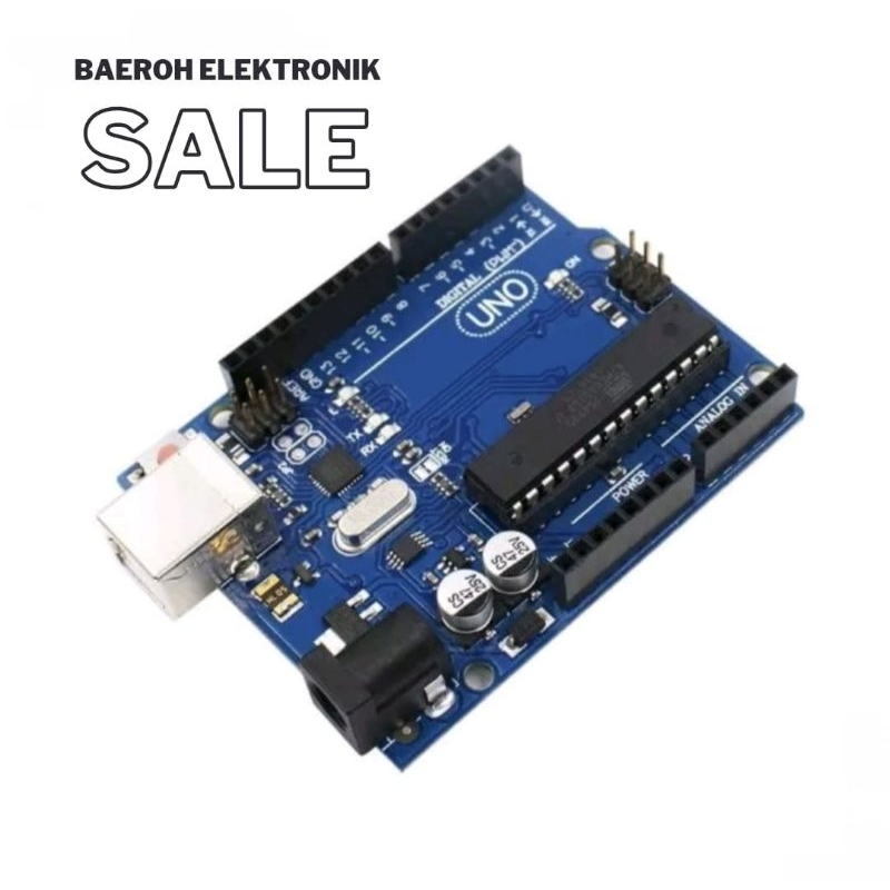 Jual Uno R3 DIP Atmega328 +Box +Kabel Data Compatible for Arduino ...