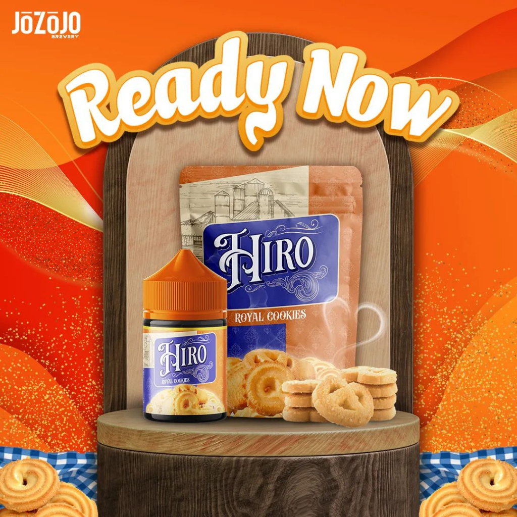 Jual [FREEBASE 60ML] HIRO ROYAL COOKIES BY JOZOJO | Shopee Indonesia
