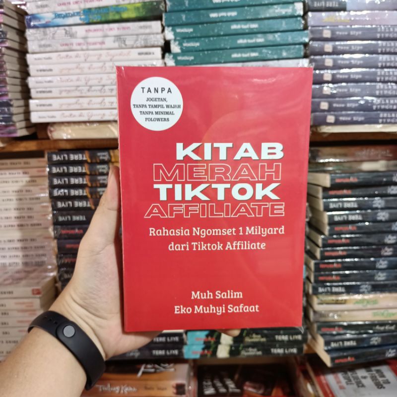 Jual Buku Kitab Merah Tiktok Affiliate - Muh Salim | Shopee Indonesia