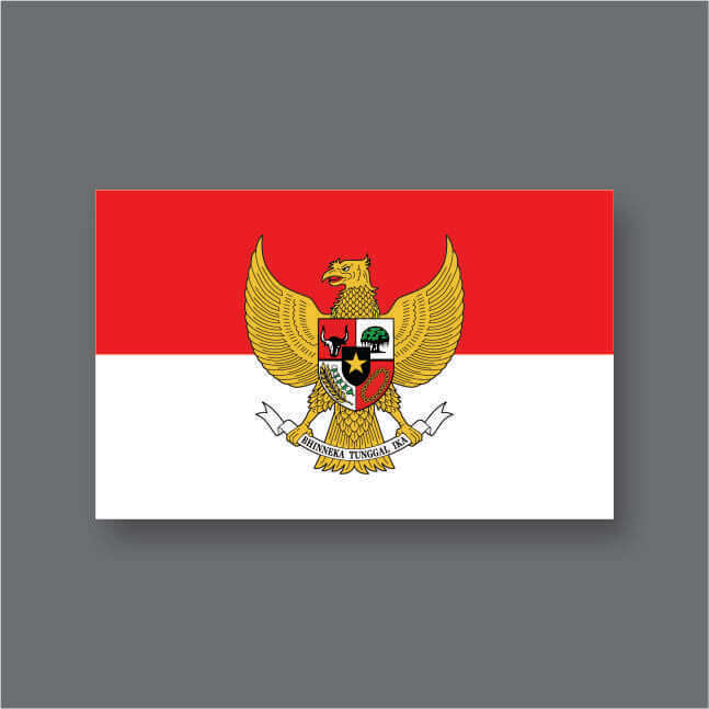 Jual stiker bendera sticker bendera merah putih Indonesia Murah Lomba ...