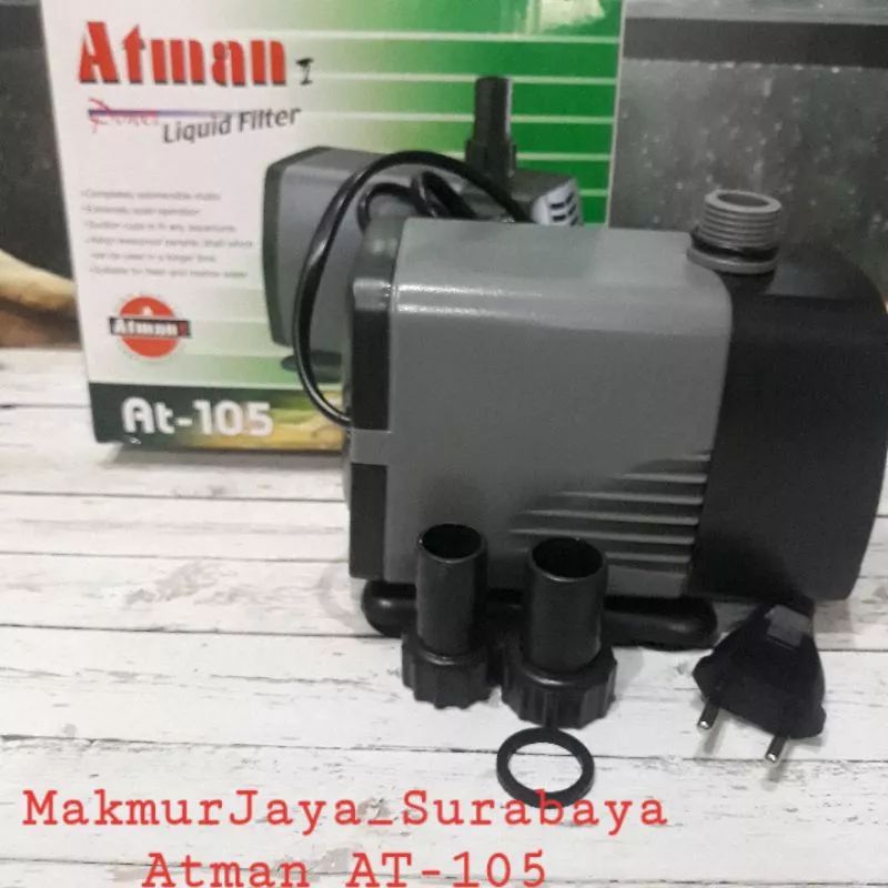 Jual ATMAN AT105 Pompa Celup Aquarium/Kolam Submersible Water Pump ...