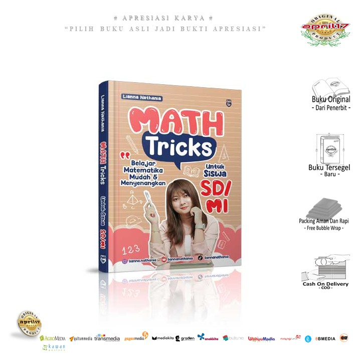 Jual BUKU MATH TRICK - Penulis: Lianna Nathania, Penerbit: BMedia ...