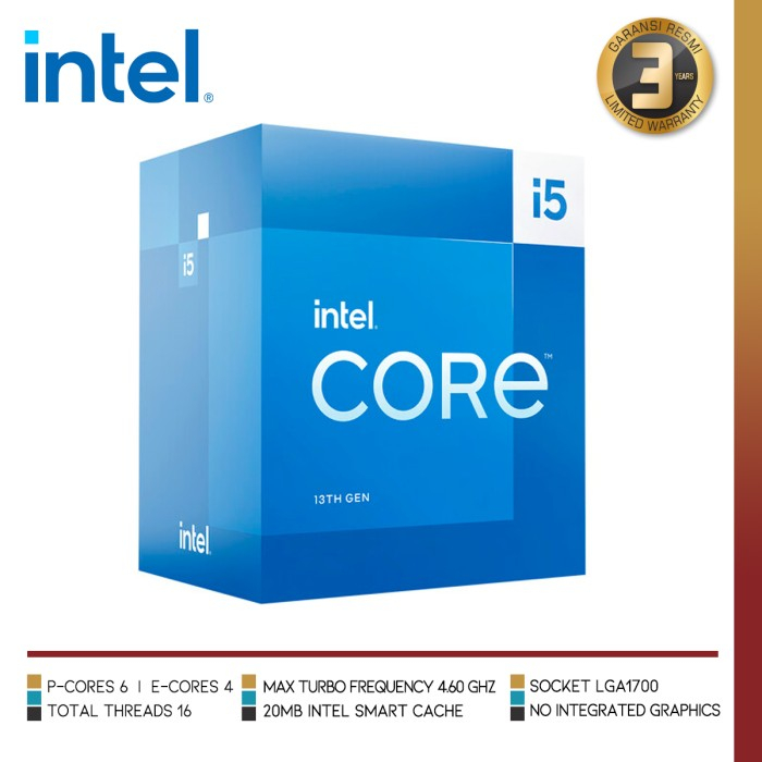 Jual Intel Processor Core i5-13400F 1.8GHz LGA 1700 Raptor Lake Gen 13 BOX | Shopee Indonesia