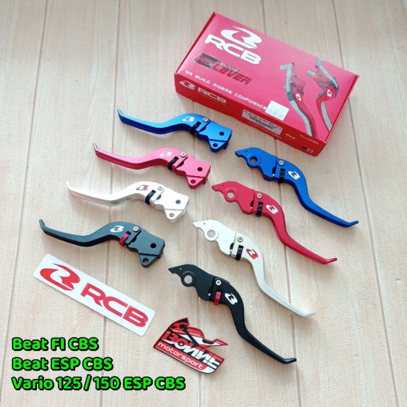 Jual Handle Rem RACING BOY RCB E+ Beat FI CBS, Beat ESP CBS, Vario ESP ...