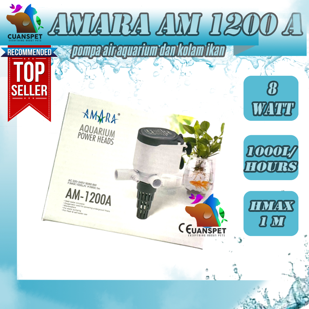 Jual MESIN POMPA AIR CELUP Amara AM 1200A AM 1200 AM1200 A Mesin Pompa ...