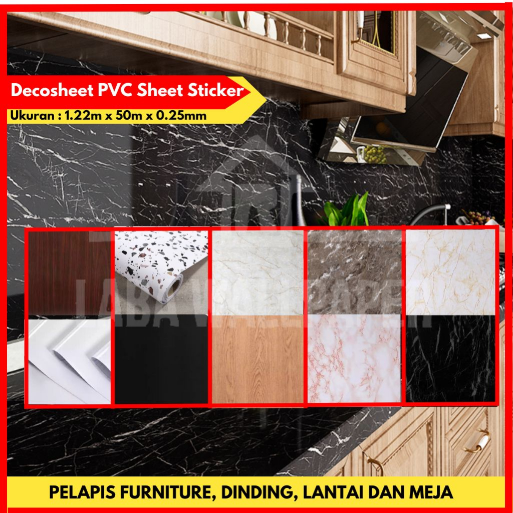 Jual Decosheet PVC Roll | Stiker Pelapis Furniture Meubel Triplex ...
