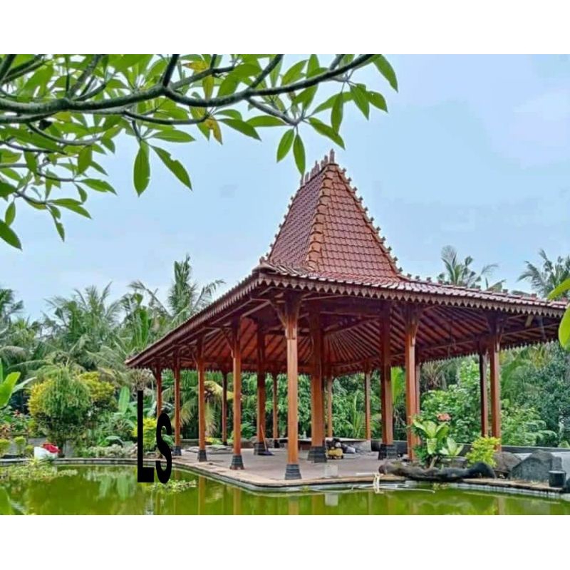 Jual pendopo joglo kayu kerajinan furniture kayu jati asli pengrajin ...