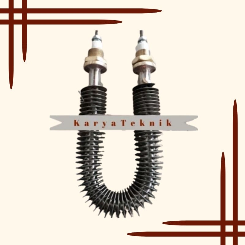 Jual Elemen Pemanas/Finned Heater model U/elemen sirip/blower heater ...