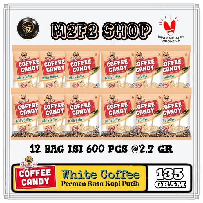 Jual Permen Rasa Kopi Kapal Api | White Coffee Candy - 135 gr (Kemasan ...