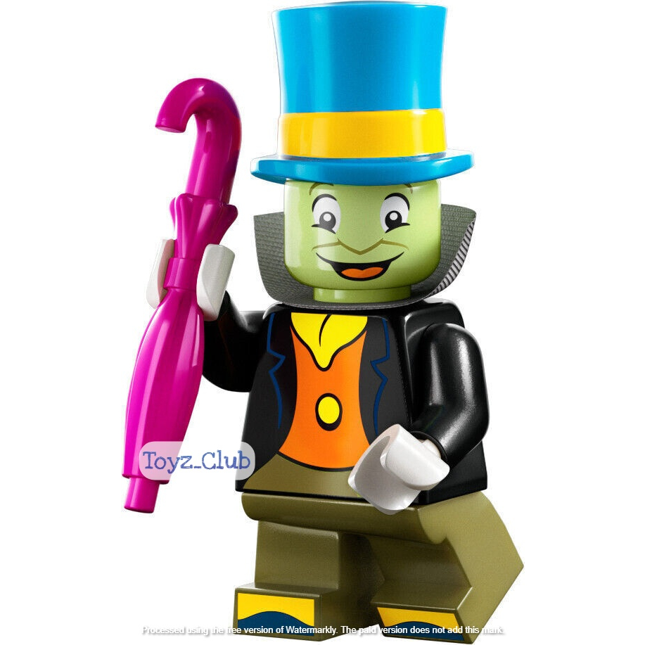 Jual LEGO Minifigures 71038 Series 3 Disney 100 - Jiminy Cricket ...