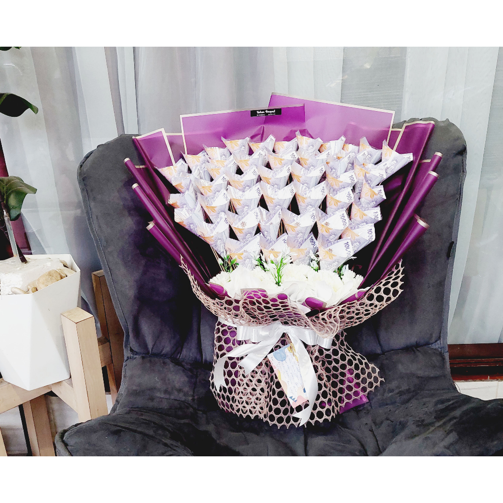 Jual Buket/Bucket Uang Asli/Bouquet Uang/Buket Uang 20ribuan | Shopee ...