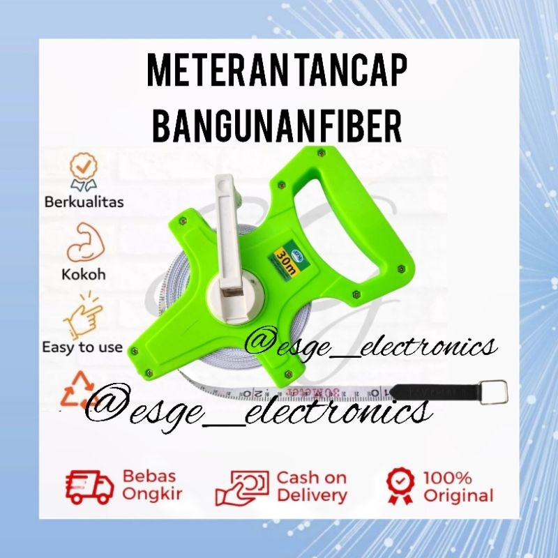 Jual METERAN TANCAP 30M 50M 100 METER METERAN TANAH METERAN BANGUNAN ...