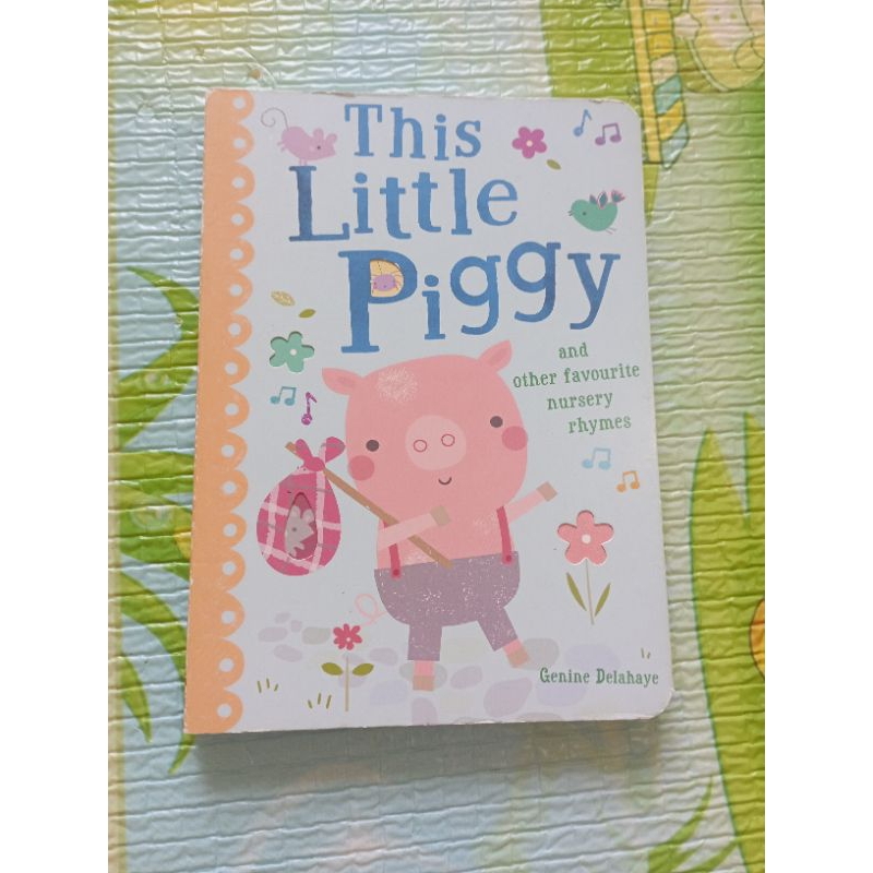 Jual Buku BBW This Little Piggy nursery rhymes buku lagu anak2 populer ...