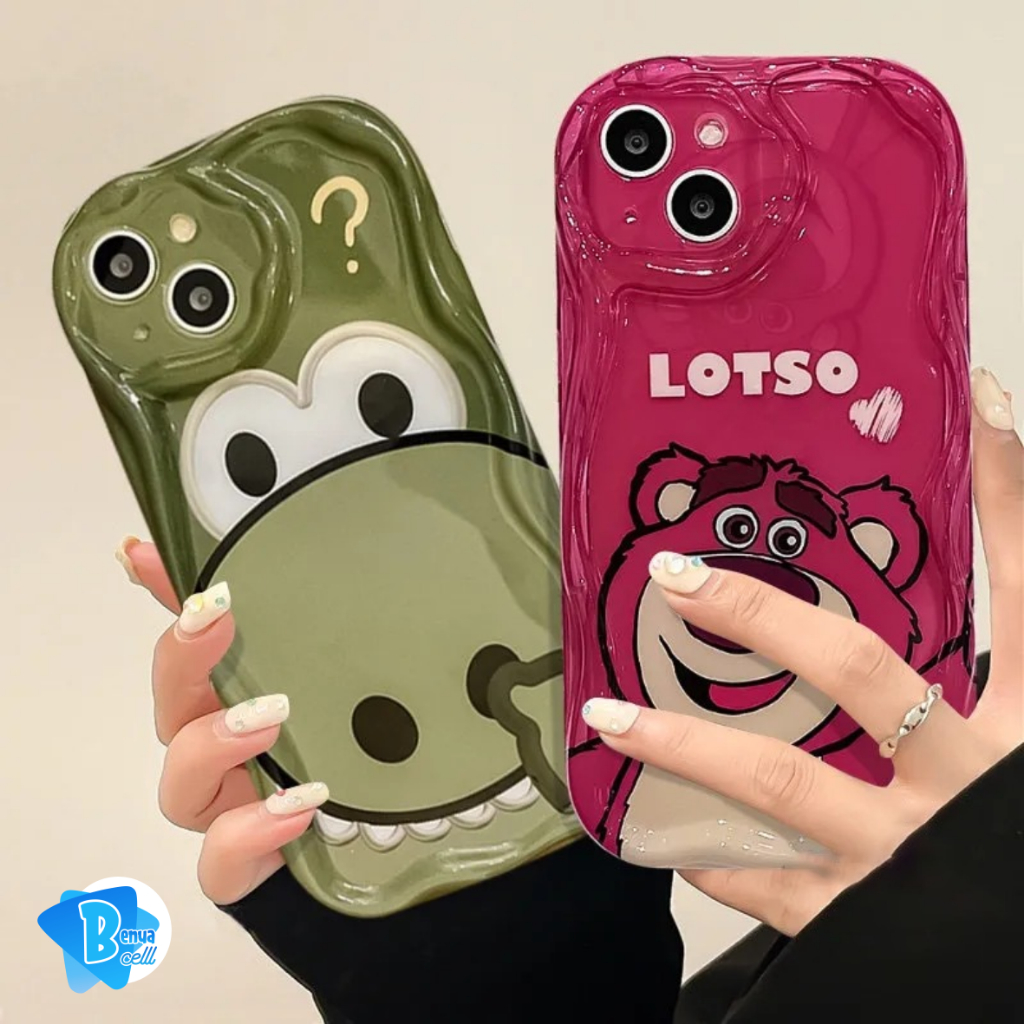 Jual SS837 SOFTCASE GLOSSY KARAKTER LOTSO CUTE FOR XIAOMI REDMI A1 A2 A1+ A2+ A3 A5 8 9 POCO X6 ...