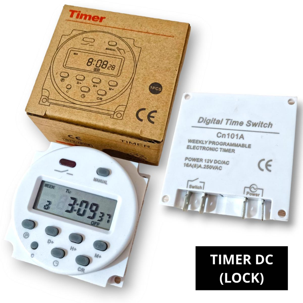 Jual Timer Digital DC 12V Bisa Lock | Shopee Indonesia