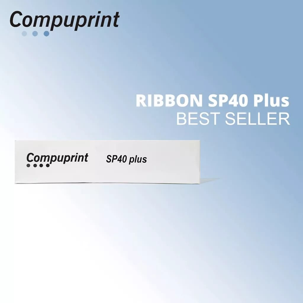 Jual Ribbon cetridge pita printer COMPU PRINT SP 40 PLUS 100% ORIGINAL ...