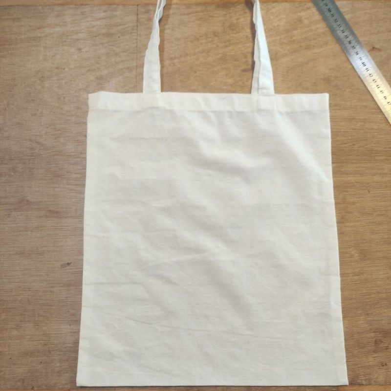 Jual TAS BLACU POLOS (Ready Stock Banyak), TOTEBAG BERKUALITAS, TAS ...