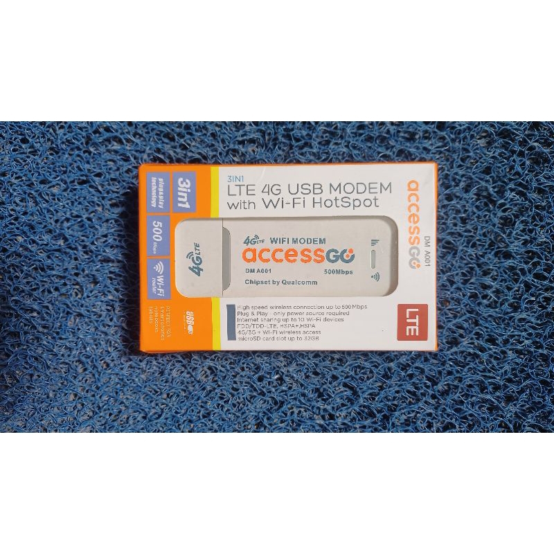 Jual MODEM wifi 4g LTE ACCESSGO (DMA001) | Shopee Indonesia