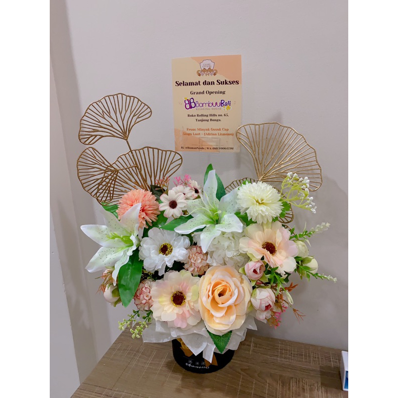 Jual Bloom box flowers for Grand Opening gift | Shopee Indonesia