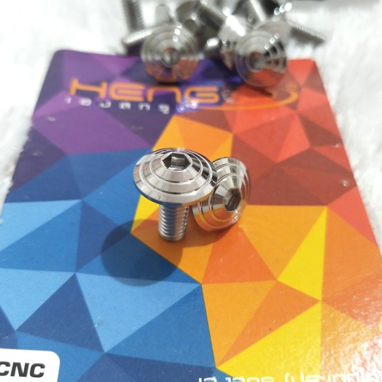 Jual Baut probolt M 6x15 drat 10 model SPIRAL PAYUNG stainless original Heng Thailand | Shopee ...