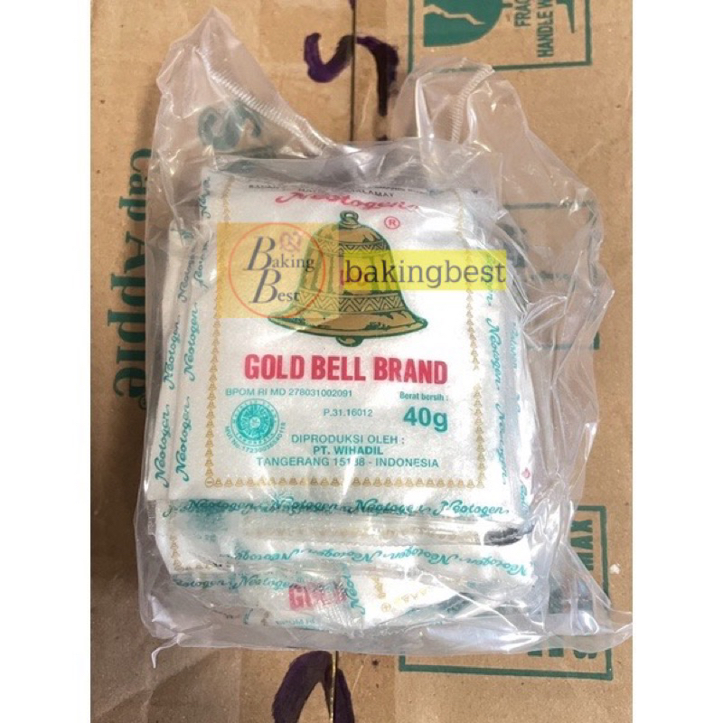 Jual Neotogen Gold Bell Brand NEW Hijau Super 40 gram murah meriah Sari ...