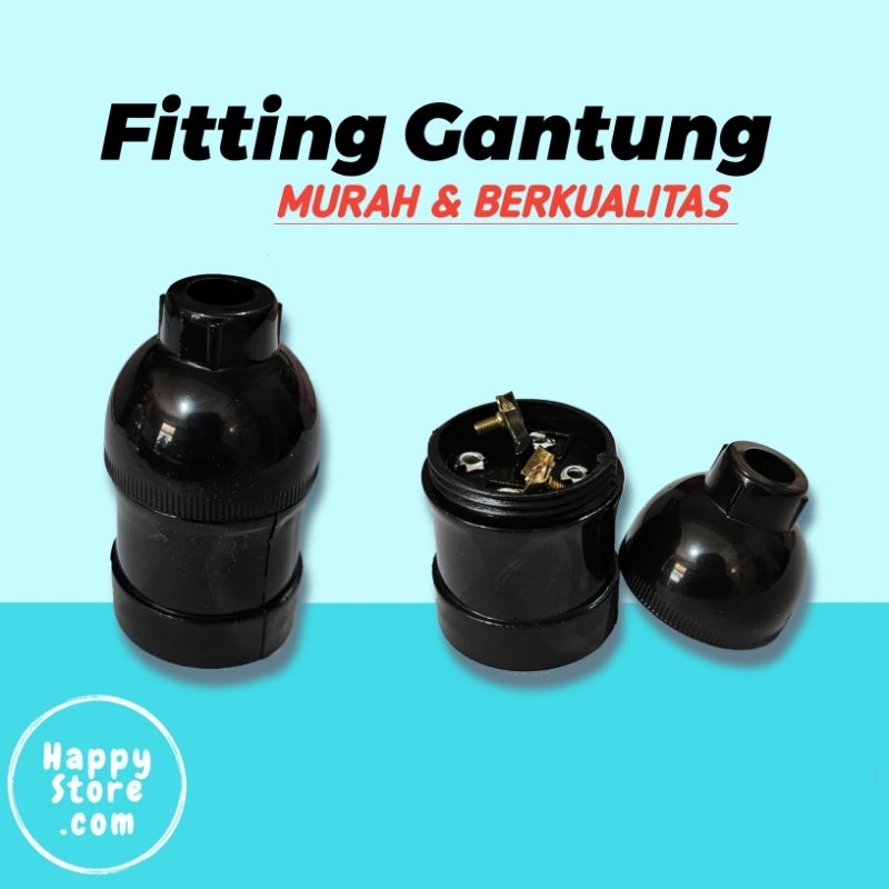 Jual Fitting Gantung Fitting Lampu E27 Fujitetop | Shopee Indonesia