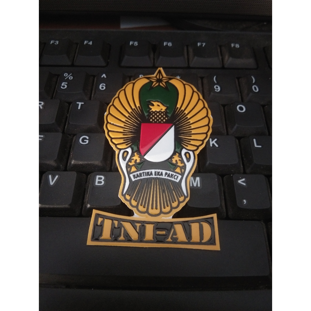 Jual Sticker Emboss TNI AD Burung | Shopee Indonesia