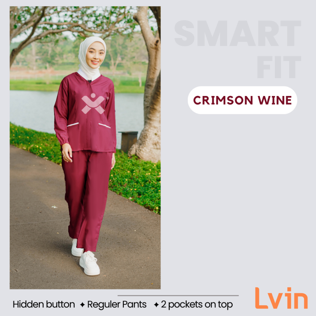 Jual Lvin Baju Seragam suster Hana Series Lengan Panjang / nanny ...
