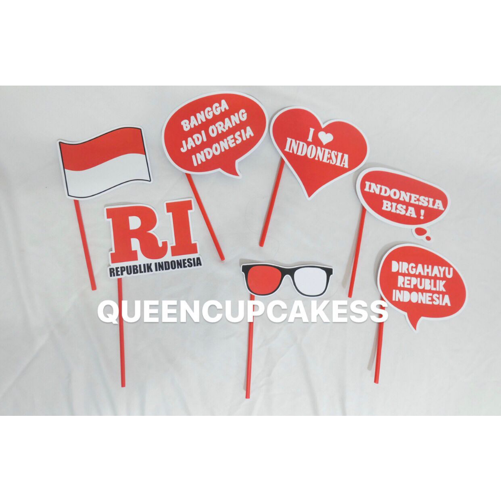 Jual PHOTO PROPS DIRGAHAYU HUT RI MERAH PUTIH GARUDA BENDERA | Shopee ...