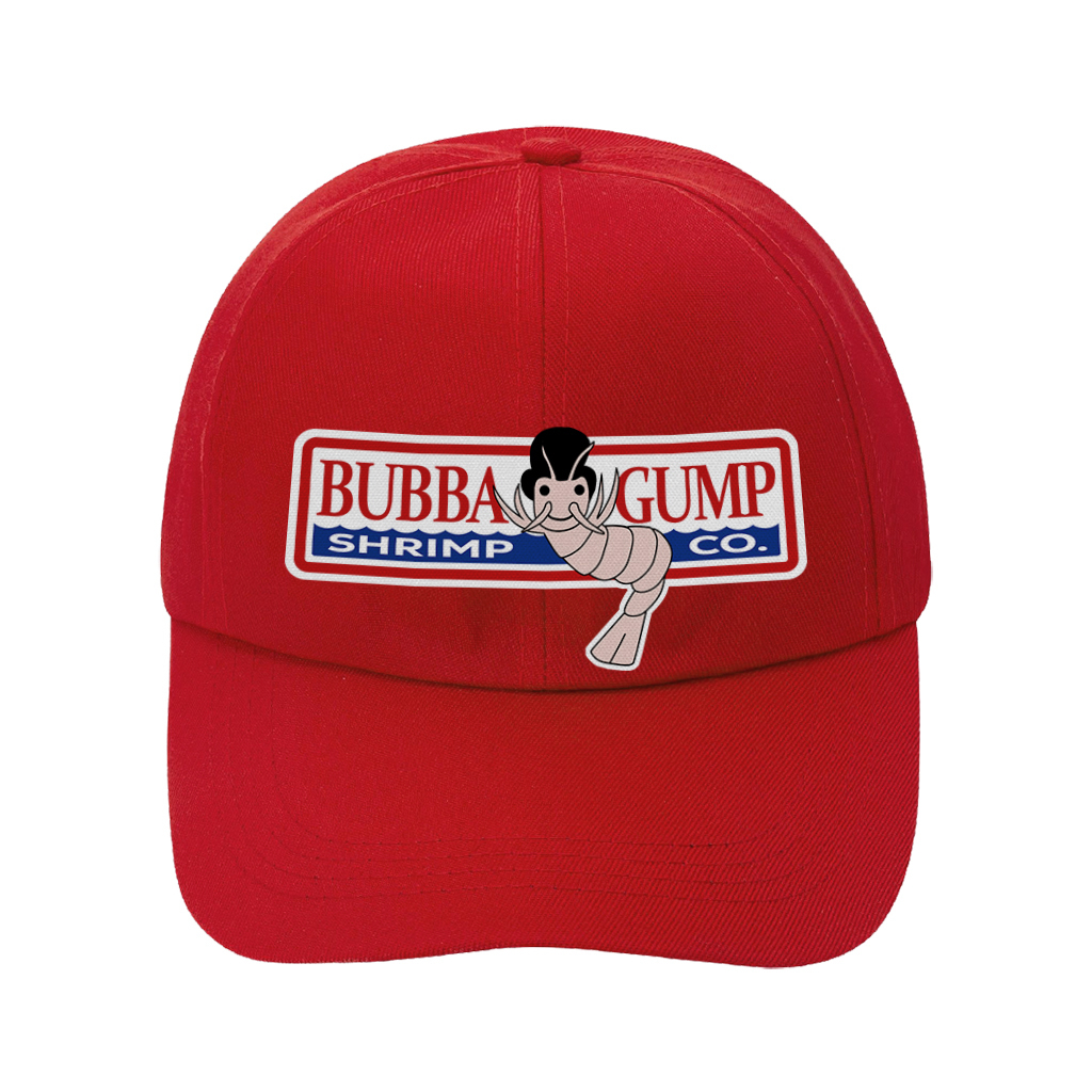Jual Red Bubba Gump Baseball Cap - Forrest Gump | Shopee Indonesia