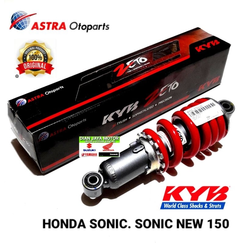 Jual SOCK BREAKER BELAKANG KYB KAYABA ZETO KYOS ZT5110 HONDA SONIC.SONIC NEW 150 ORI KAYABA ZETO ...