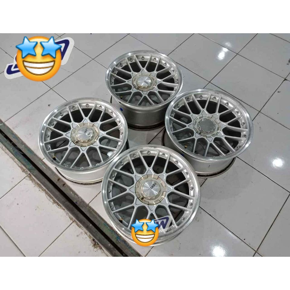 Jual velg mobil bekas HSR FORMULA ring 17 pcd 4x100/114,3 lebar 7,5/8,5 et 30 | Shopee Indonesia