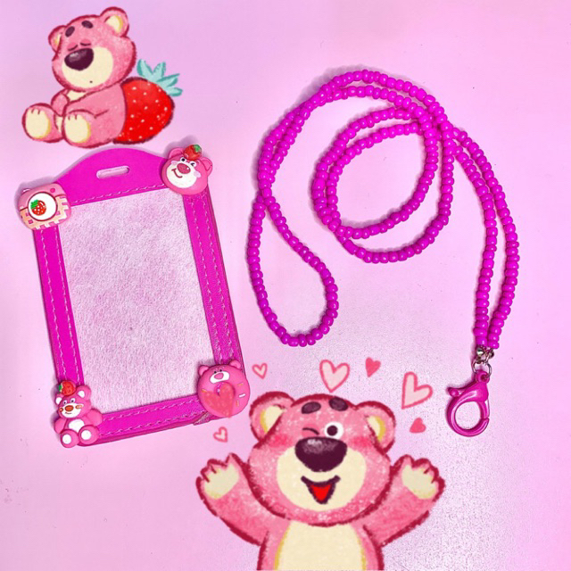 Jual lanyard id card toy story lotso kuromi edition | Shopee Indonesia
