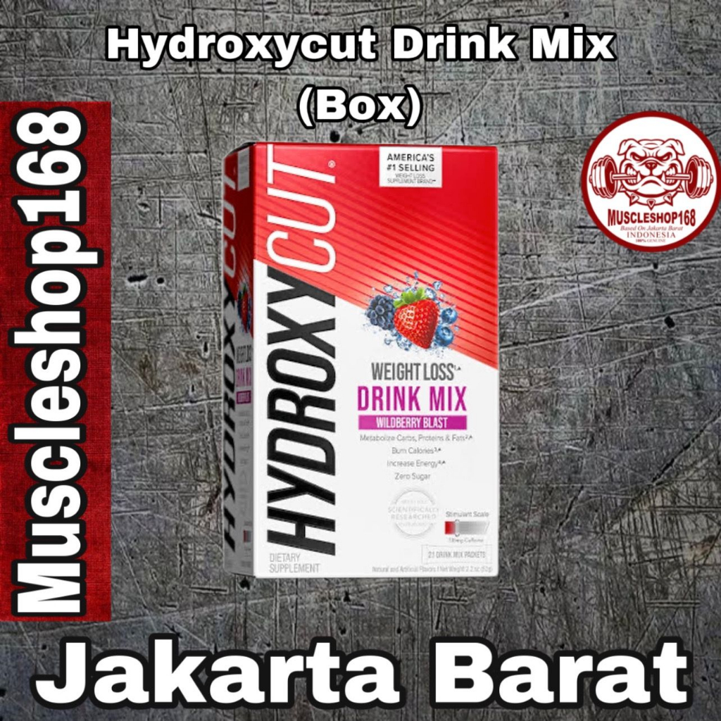 Jual Hydroxycut Drink Mix 21 Sachet Weight Loss Fat Burner Pre workout ...