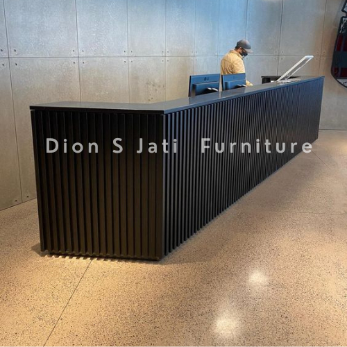 Jual receptionist desk meja resepsionis hotel | Shopee Indonesia