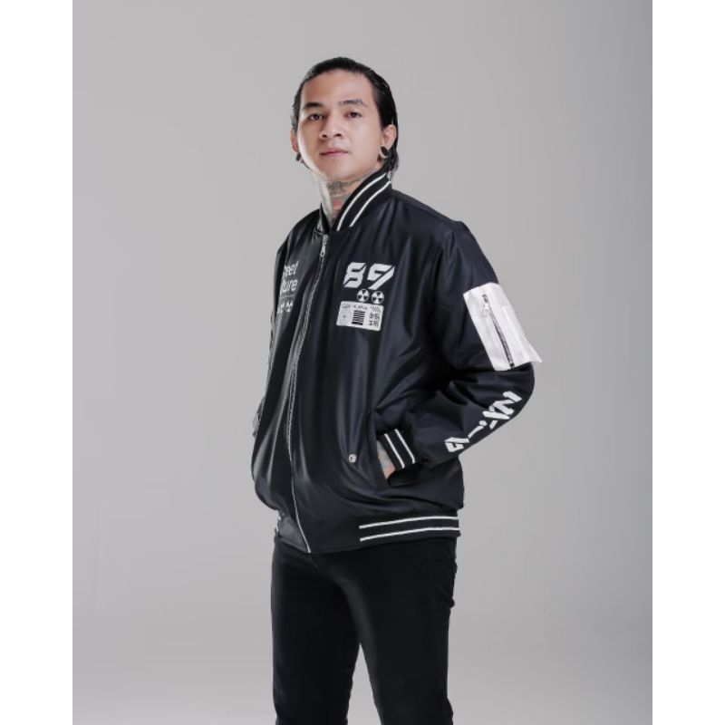 Jual jaket varsity bgsr Y-89 rompi distro bgsr jaket jeans pria rompi ...