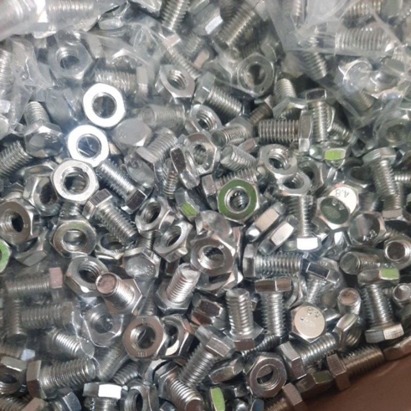 Jual mur baud siku lubang 8x15mm | Shopee Indonesia