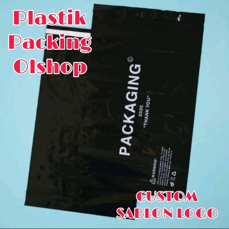 Jual Plastik Packing Hitam Polos | Shopee Indonesia