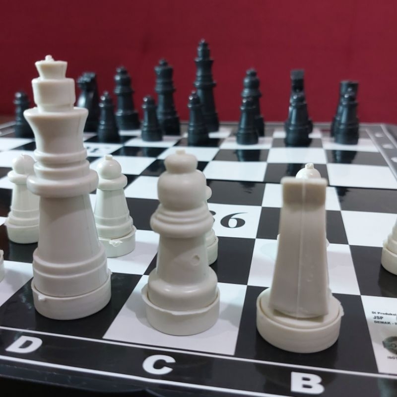 Jual Papan Catur Plastik Ukuran Besar XL Chess Board Games | Shopee ...