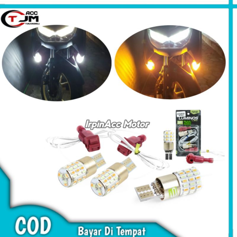 Jual Lampu Led sen senja lampu T10 Senja Sen/Lampu sen dan lampu senja Nmax Xmax Senja plus Sen ...